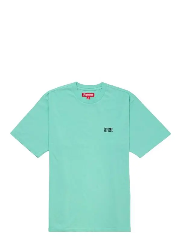 Supreme Warm Up Washed Short Sleeve Top - Green