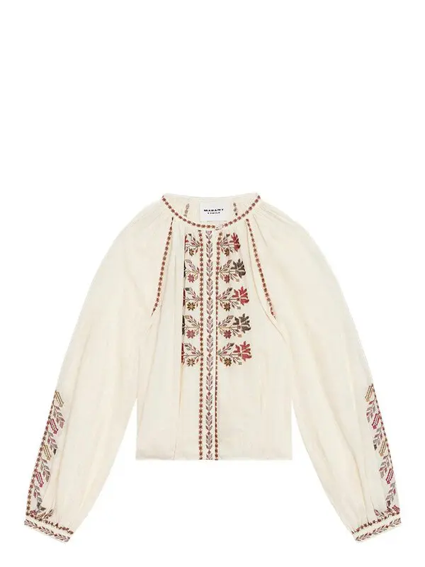 MARANT ETOILE Lynne Blouse - Ecru