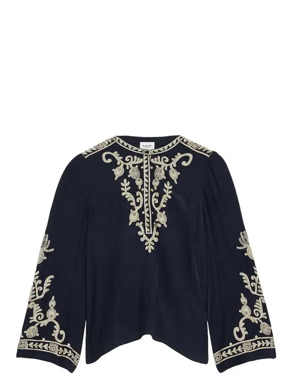 MARANT ETOILE Falonne Blouse - Black