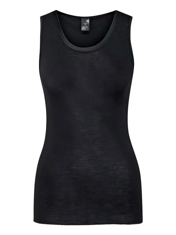CALIDA Round-neck Tank Top - Black