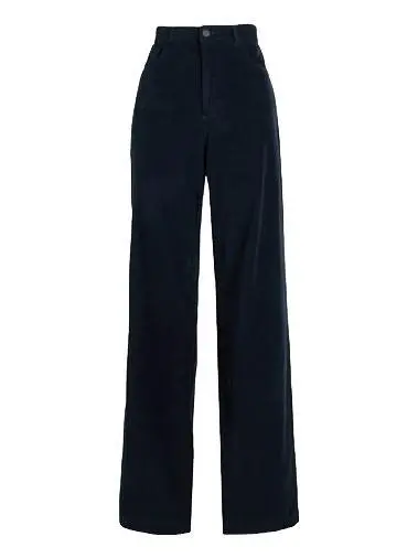 Emporio Armani Wide-leg Corduroy Pants - Blue