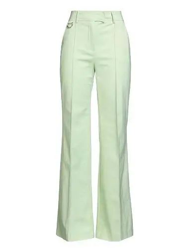 LIU •JO Flared High-waisted Pants - Green