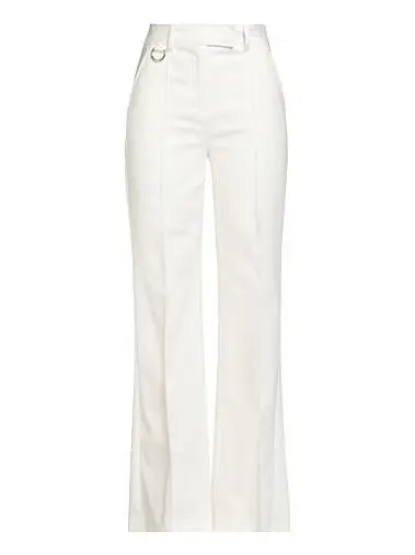 LIU •JO Flared Leg Trousers - White