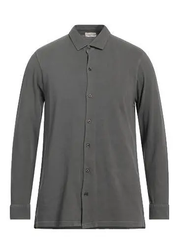 CASHMERE COMPANY Shirt Lead Size Cotton - Grey