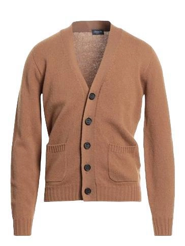 DRUMOHR Lambswool Cardigan - Camel
