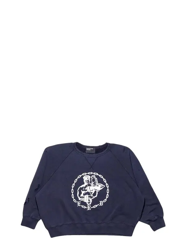 Enfants Riches Déprimés Enfants En Chaine Ragaln Crewneck Sweatshirt - Faded Purple