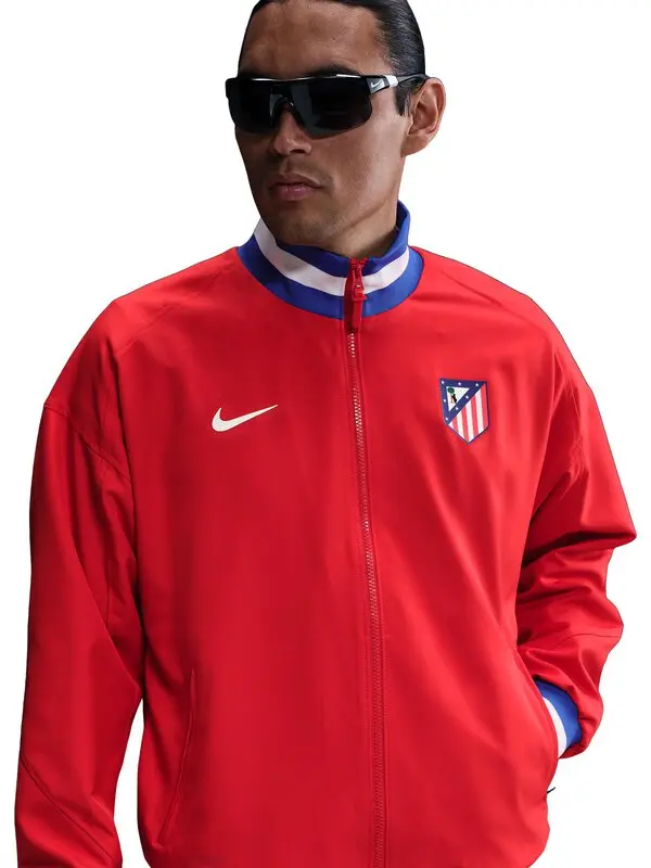 Nike Atlético Madrid Strike Dri-fit Soccer Anthem Jacket - Red