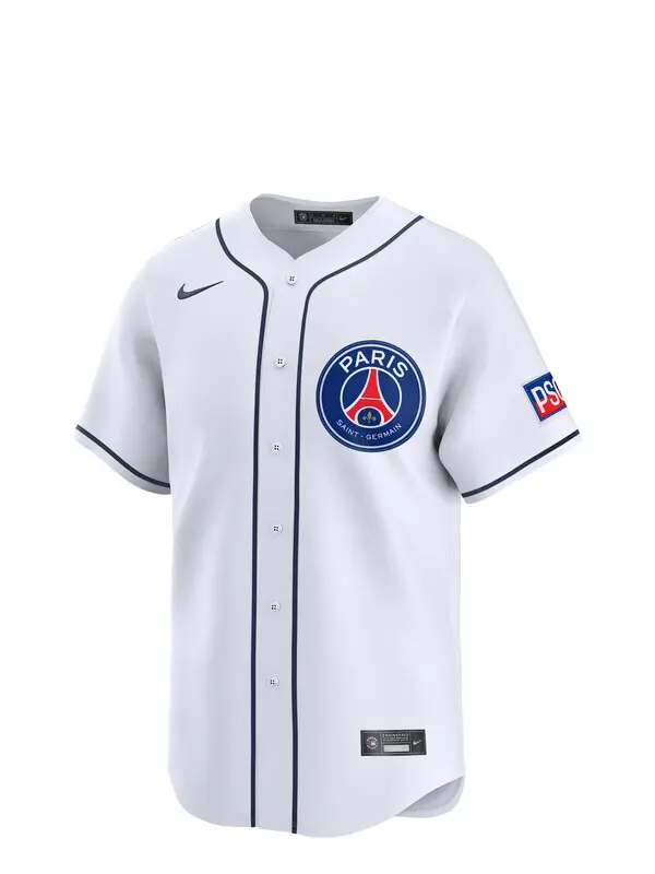 Nike Paris Saint-germain 2025 Dri-fit Adv Mlb Limited Jersey - White
