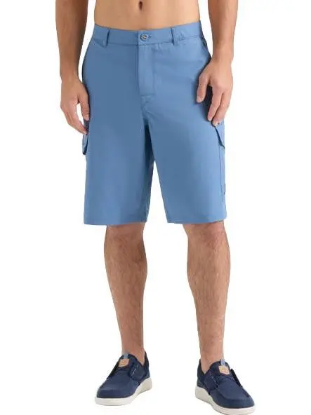 SALT LIFE La Vida Hybrid Cargo Shorts - Coastal Blue