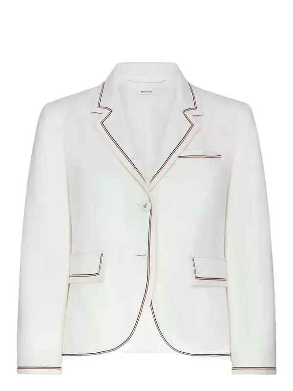 Thom Browne Cashmere Blazer - White