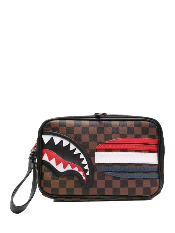 SPRAYGROUND Machine Francaise Clutch - Brown