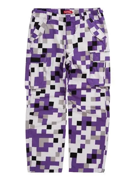 Supreme Cargo Pant - Purple Digi Camo