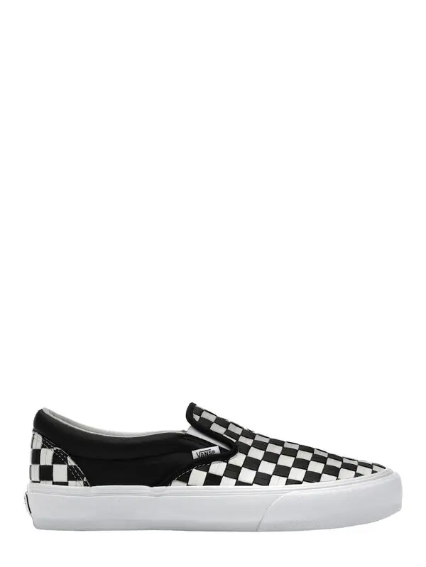 VANS Classic Slip-on Vlt Lx Woven Checkboardin - Black/white