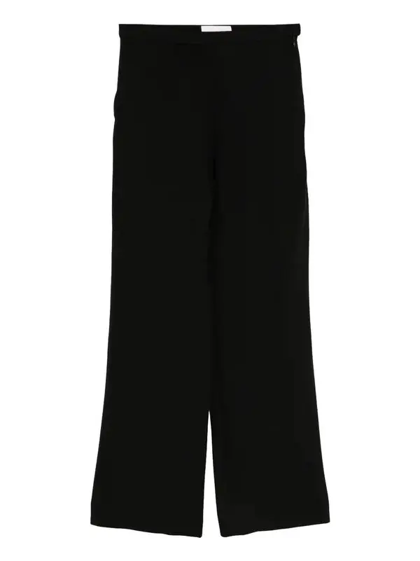 SAIID KOBEISY Tailored Floral Pants - Black