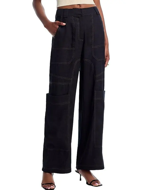 Cult Gaia Wynn Pants - Black