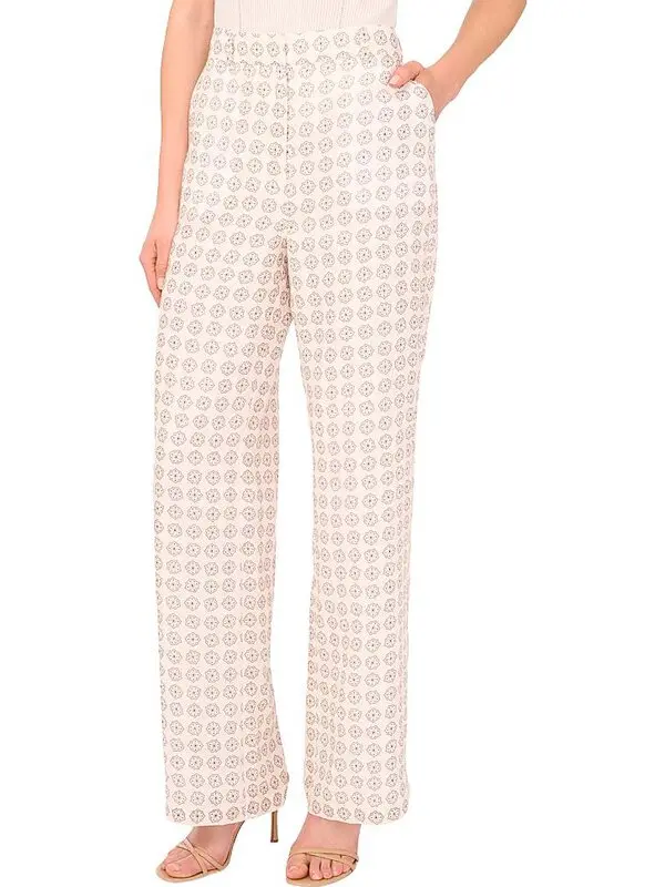 Ted Baker London High-rise Linen Pants - New Ivory