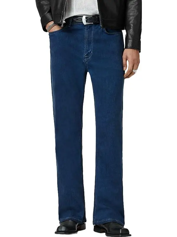 John Varvatos Silas Straight-leg Jeans - Lake Blue