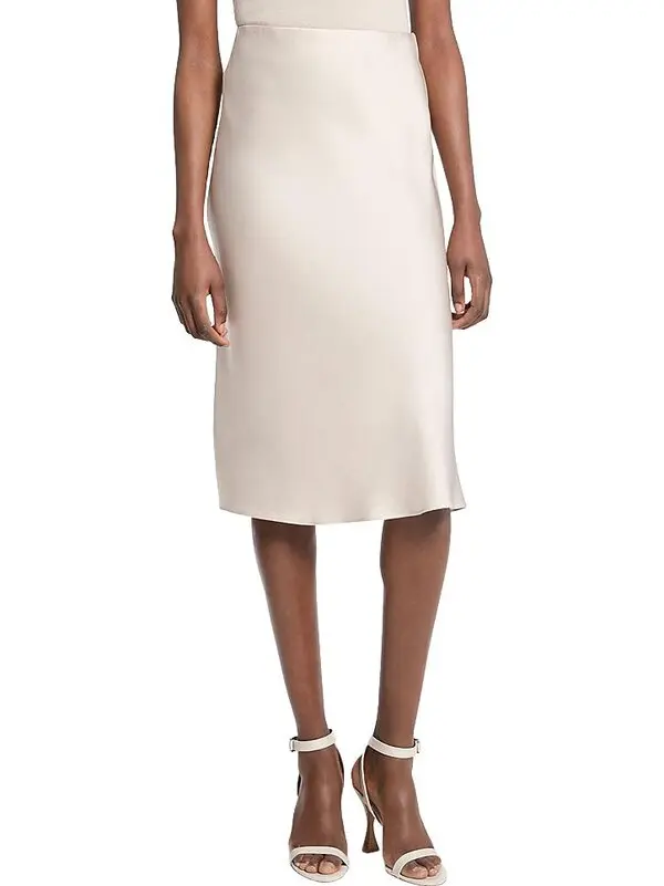 Michael Kors Bias Cut Skirt - Oyster