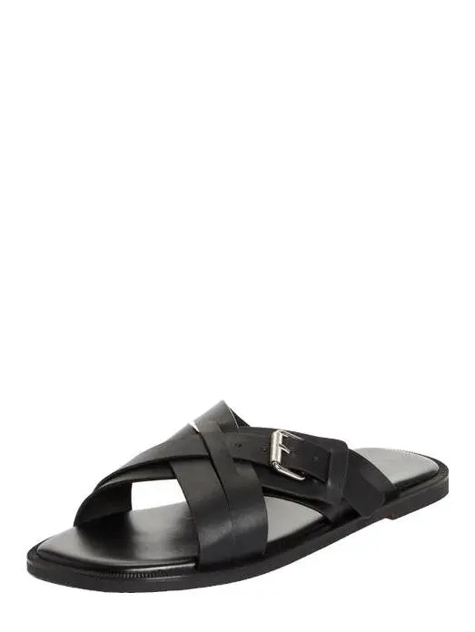 CHRISTIAN LOUBOUTIN Emircross Slide Sandal - Black