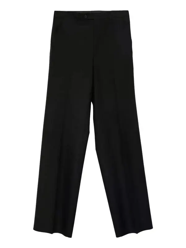 Husbands Straight-leg Trousers - Black