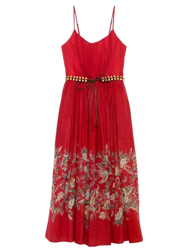 Zimmermann Cotton Dress - Red