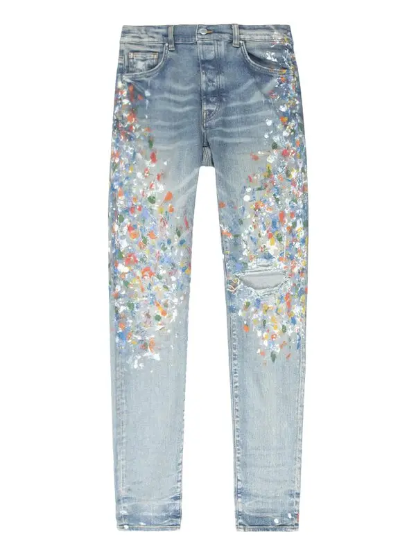 Amiri Skinny Painter Jean - Blue