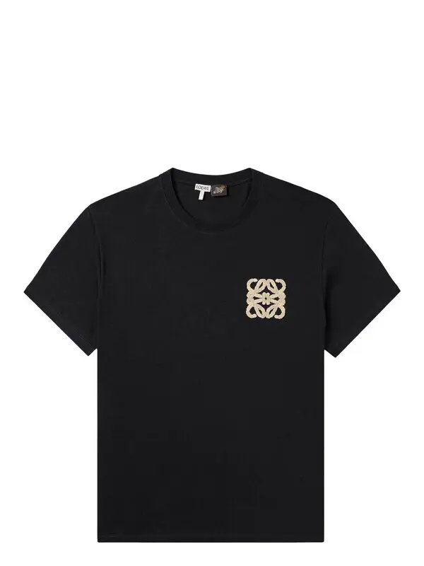 Loewe Paula's Ibiza Relaxed Fit T-shirt - Black