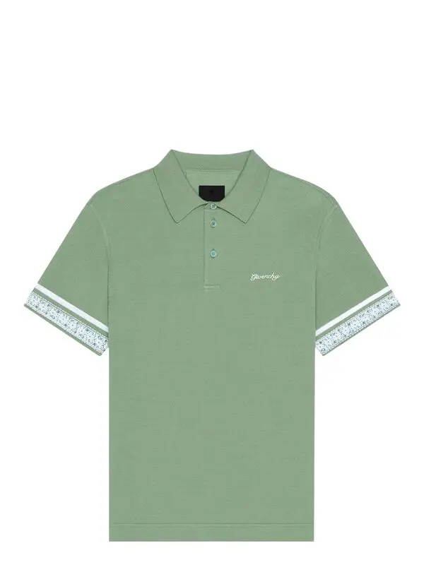 Givenchy Classic Fit Polo - Green