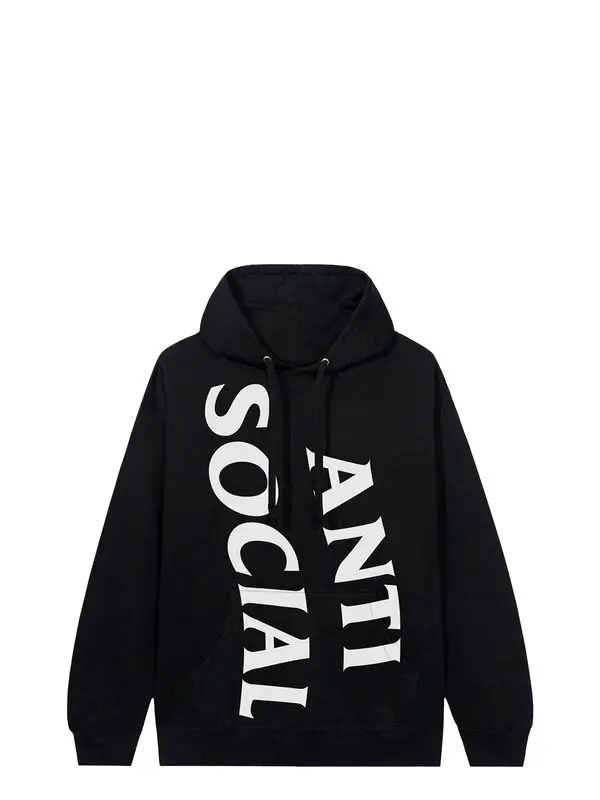 ANTI SOCIAL SOCIAL CLUB Vertical Horizon Hoodie - Black