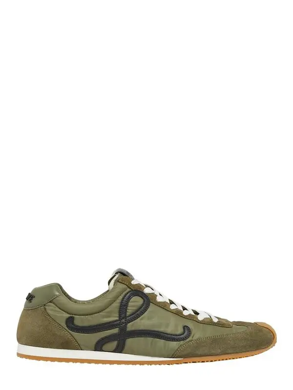 Loewe Ballet Runner 2.0 Sneakers - Khaki/blk/wht