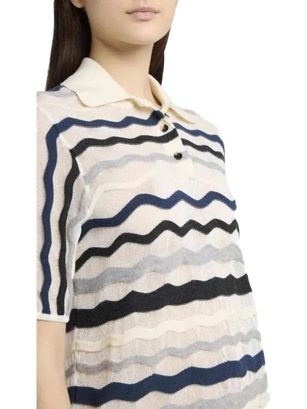 Bottega Veneta Striped Knitwear Top - Cloth