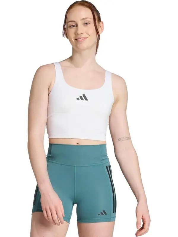 Adidas Power Light Support Bra Tank - White
