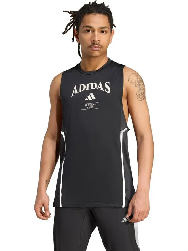 Adidas Designed-for-training Legacy Tank Top - Black / Chalk White