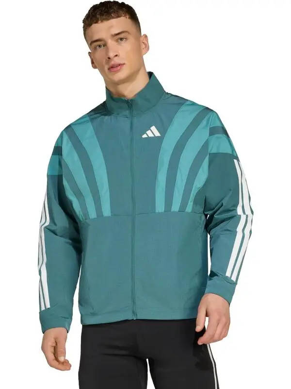 Adidas Adizero Archive Running Jacket - Preloved Teal