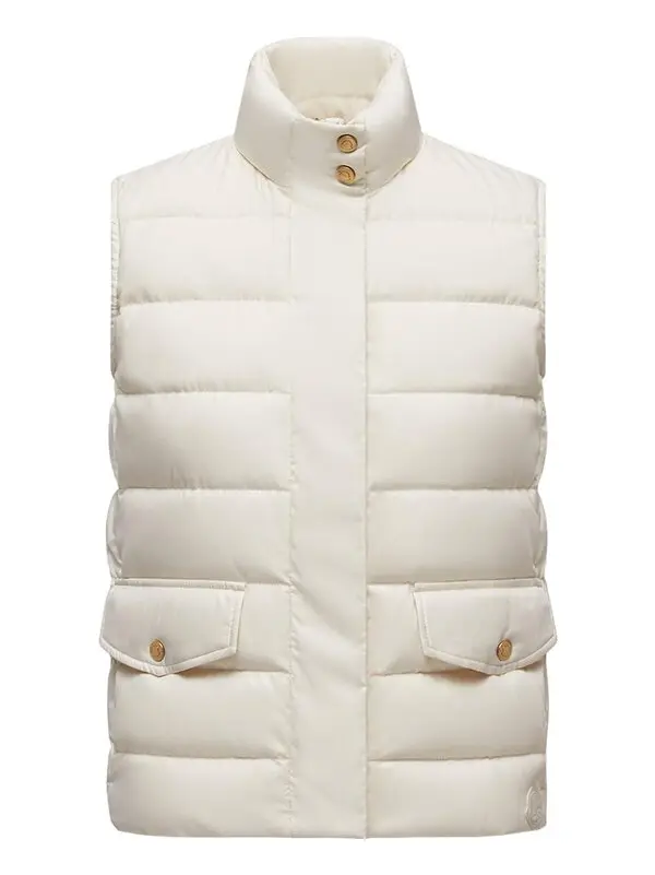 Moncler Besset Down Vest - White