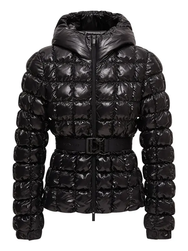 Moncler Eynard Hooded Quilted Down Jacket - Black