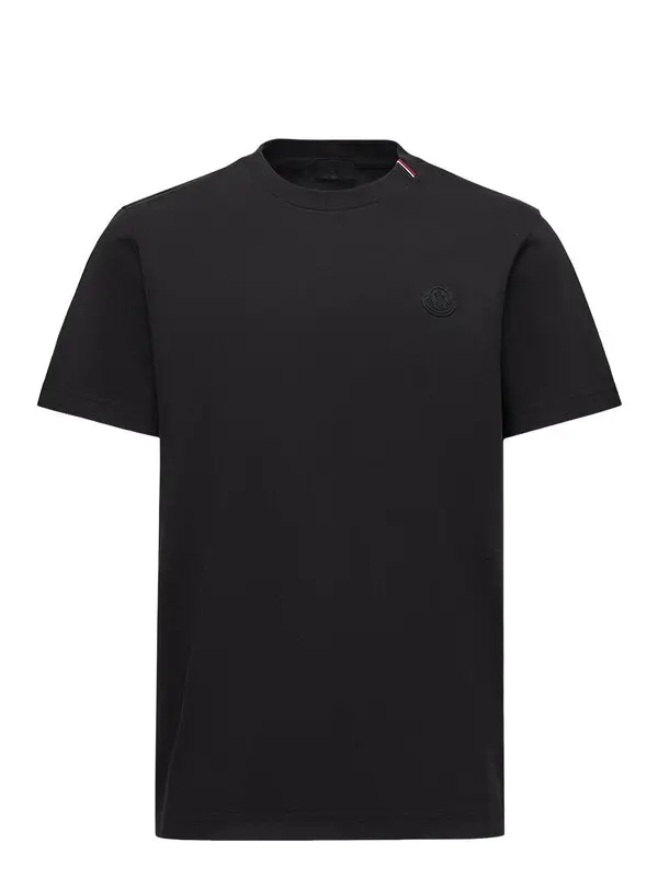 Moncler Cotton T-shirt - Black