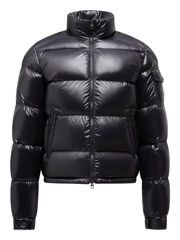 Moncler Levitha Hooded Down Jacket - Black