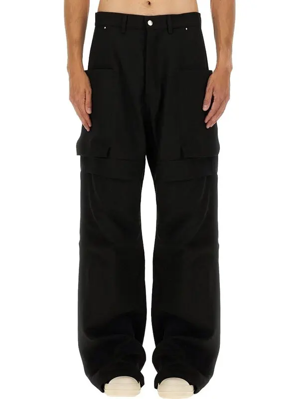 Rick Owens Stefan Cargo Pants - Black