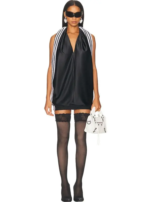 Balenciaga Tracksuit Dress - Black