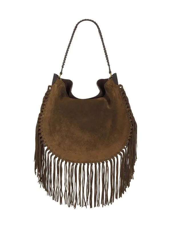 Isabel Marant Oskan Hobo Soft Bag - Bronze