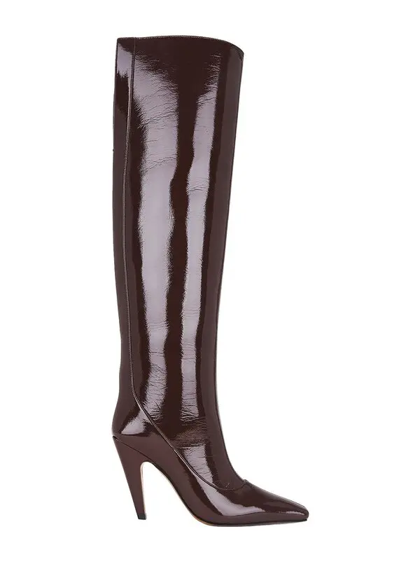 Stella McCartney Spur Knee High Boot - Moka