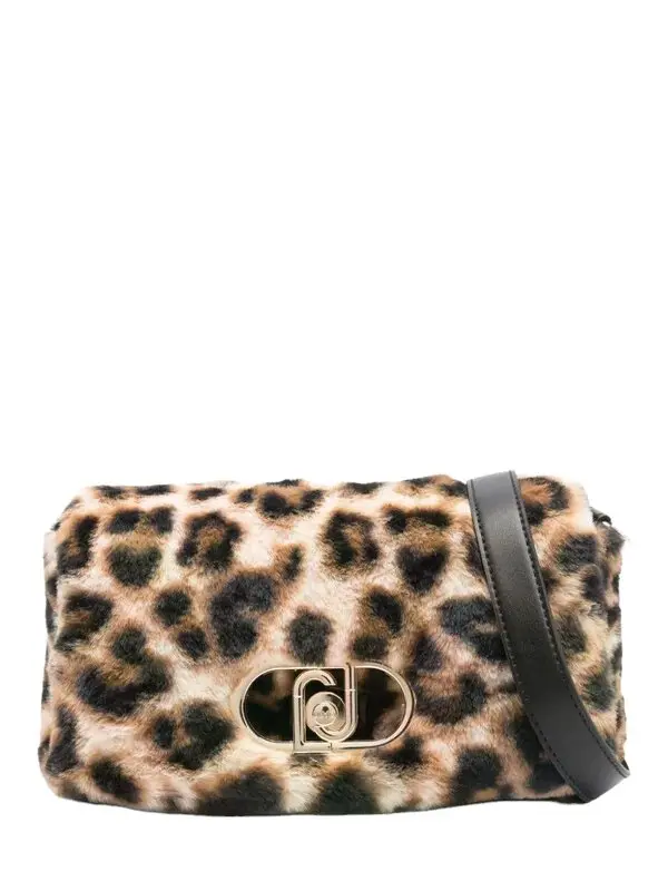 Liu Jo Leopard Print Chain-strap Bag - Neutrals