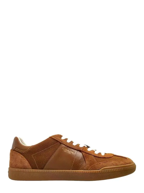 Coach Leather Sneakers - Brown
