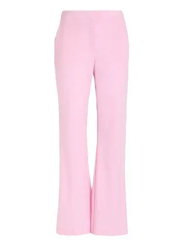 LARDINI Flared High-waisted Pants - Pink