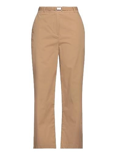 Liu Jo Straight-leg Cotton Pants - Camel