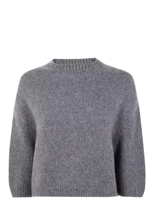 Khaite Sabina Cashmere Sweater - Grey