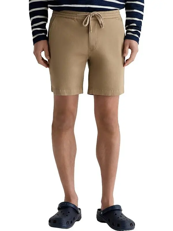 Ag Relaxed Fit Drawstring Shorts - Valley Tan