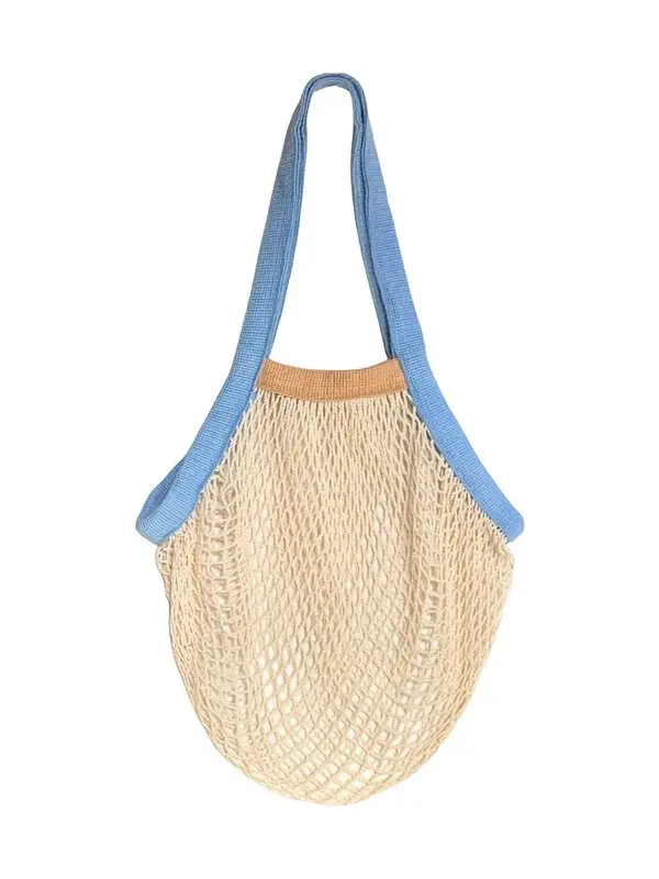 PILLOWPIA The French Market Bag - Fr Blue/wheat