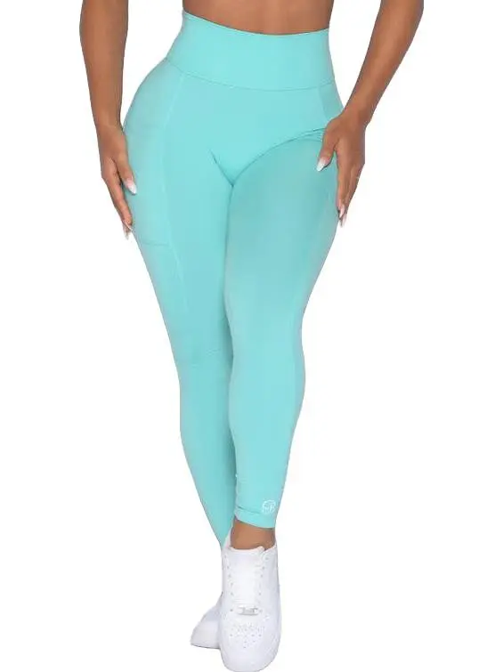 BOMBSHELL SPORTSWEAR Define Leggings - Aquatic Awe